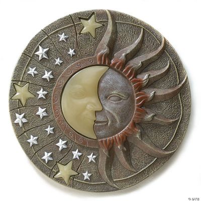 Celestial Glow-In-Dark Stepping Stone 10.5X10.5X0.5"
