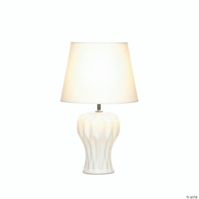 Abstract Curved Table Lamp 10.75X10.75X18.25”