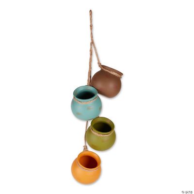 Dangling Mini Pots 3.75X3.75X23"