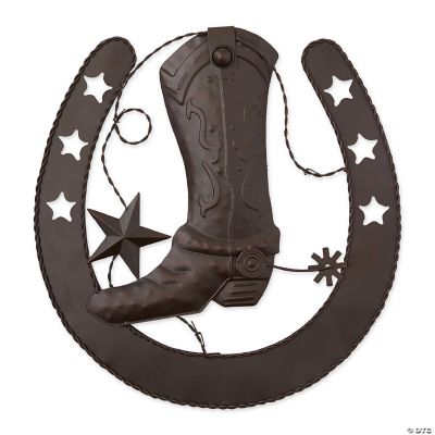 Boot Wall Décor 14.25X14.25X15.75"