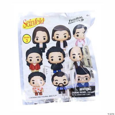 Seinfeld Series 3 3D Foam Bag Clip 1 Random