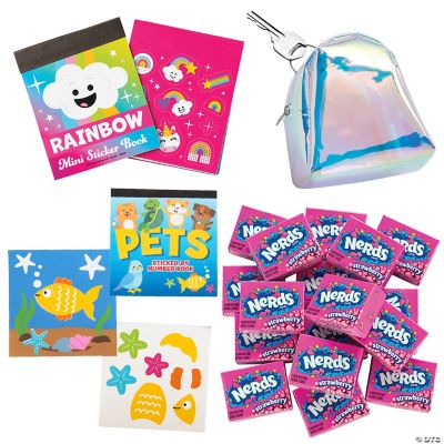 120 Pc. Mini Iridescent Backpack Handout Kit for 12 | Oriental Trading