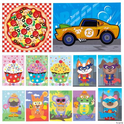 Bulk 60 Pc. Mini Sticker Scene Assortment Kit