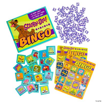 21 Pc. Scooby-Doo!™ Bingo Game for 24 | Oriental Trading