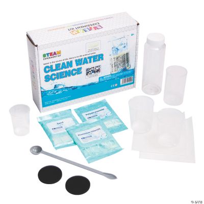 8 1/4" x 6 3/4" STEAM Clean Water Science Kit for Kids - 12 Pc ...