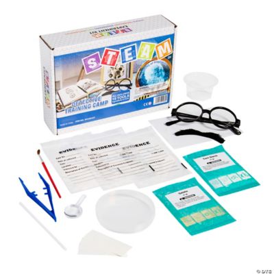 8 1/4" x 6 3/4" STEAM Little Detectives Forensic Science Training Kit ...