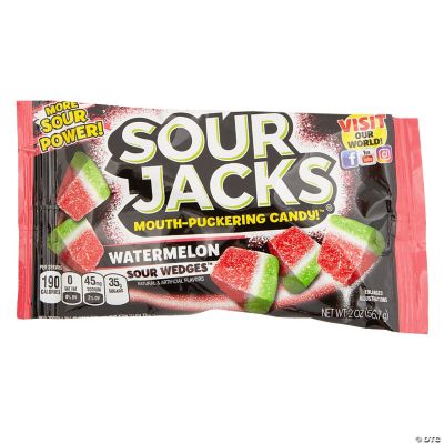 48 oz. Sour Jacks ® Sour Wedges™ Watermelon Candy - 24 Pc. - Discontinued