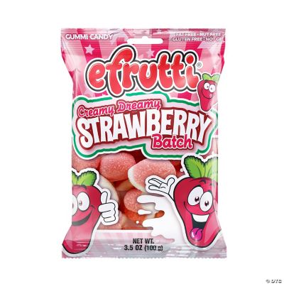 42 oz. Efrutti® Creamy Dreamy Strawberry Batch Gummy Candy - 12 Pc ...