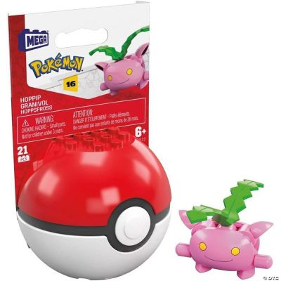 MEGA Pokemon Hoppip Building Set with 21 Compatible Bricks and Pieces ...