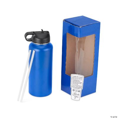 Makerflo Hydro Powder Coated Tumbler, Sipper Water Bottle With Handle ...