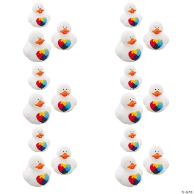 Bulk Autism Awareness Rubber Ducks - 120 Pc. | Oriental Trading