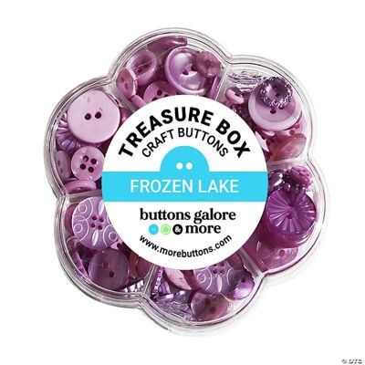 Buttons Galore Treasure Box Fancy Designer Buttons for Sewing and ...