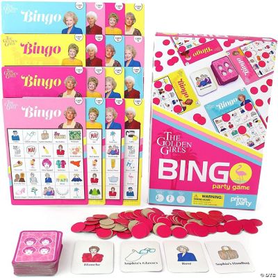 The Golden Girls Bingo Party Game Up to 16 Players