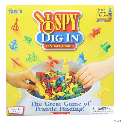 I Spy Dig In Frantic Finding Game For 2-4 Players | Oriental Trading