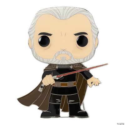 Star Wars 3 inch Funko POP Pin Count Dooku | Oriental Trading