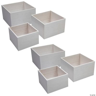 Bulk 12 Pc. White Storage Box Set