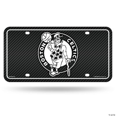 Rico Industries NBA Basketball Boston Celtics Carbon Fiber Metal Auto ...