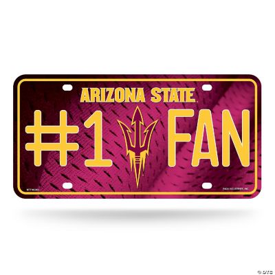 NCAA Rico Industries Arizona State Sun Devils Metal Tag (#1 Fan) #1 Fan ...
