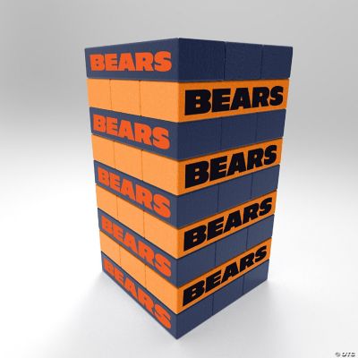 Rico Industries NFL Football Chicago Bears Mini Jumbling Tower Game ...