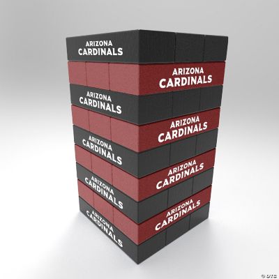 Rico Industries NFL Football Arizona Cardinals Mini Jumbling Tower Game ...