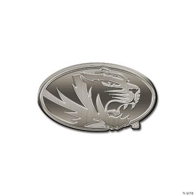 Rico Industries NCAA Missouri Tigers Oval Antique Nickel Auto Emblem ...