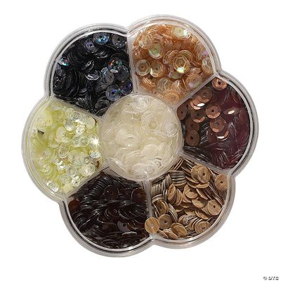 Buttons Galore and More Bulk Sequins Seven Unique Neutral Colors for ...