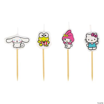 Hello Kitty & Friends Party Character Candles - 4 Pc. | Oriental Trading