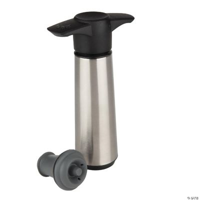 Vac Vin Stainless Steel Wine Saver | Oriental Trading