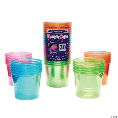 Neon Bomber Cups | Oriental Trading