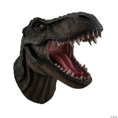 Zeckos Jurassic Jaws Snarling Tyrannosaurs Rex Wall Mounted Dinosaur ...