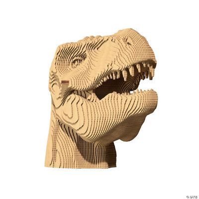 Cardboard puzzle Cartonic 3D Puzzle T-REX | Oriental Trading