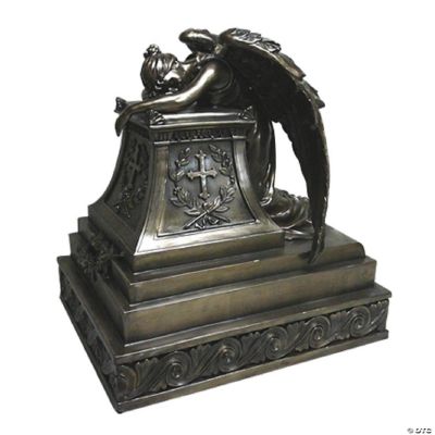 Pacific Trading Weeping Angel Bronze Color Memorial Urn | Oriental Trading