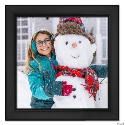 CustomPictureFrames.com 9x9 Frame Black Picture Frame Modern Photo ...