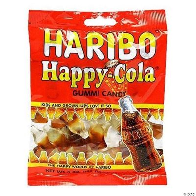 Happy-Cola Gummies Bag, 5 oz (Case of 12) | Oriental Trading