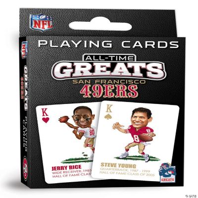Officially Licensed NFL San Francisco 49ers Playing Cards - 54 Card ...