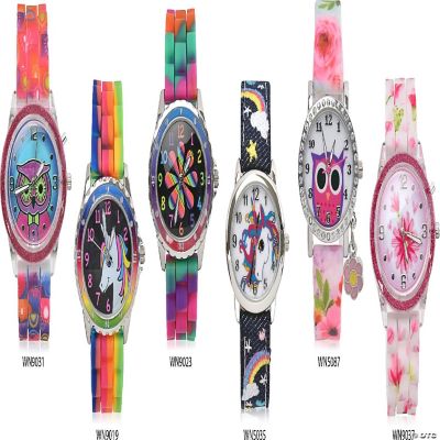 Party Favor 6pc Gift Analog Watch Set for Her - WN6PC01OT | Oriental ...