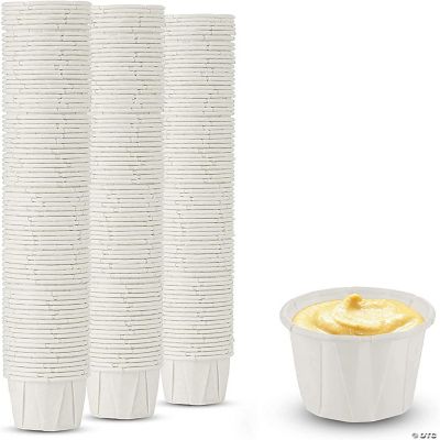 MT Products 1/2 oz Disposable Paper Portion Cups / Sample Cups ...