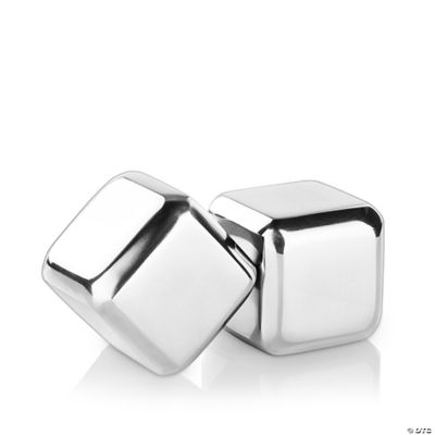 Glacier Rocks® Large Stainless Steel Cubes