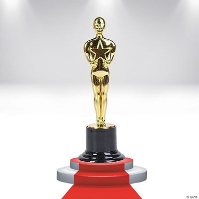 Hollywood Award Gold Trophy 12PK Oscar-Inspired VIP Party Favor Novelty ...