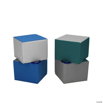 Factory Direct Partners Softscape Carry Me Cube Cushions, 4-Pack ...