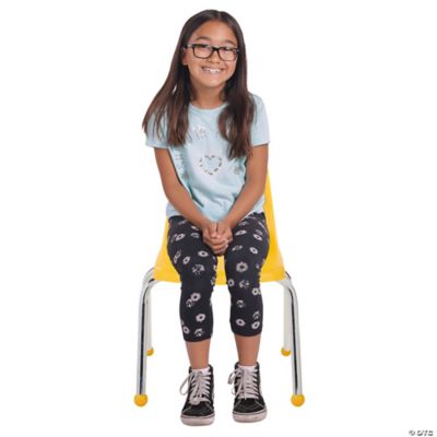 Factory Direct Partners 14 In Stack Chair With Ball Glides, 4-Pack ...