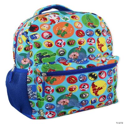 DC Super Friends Boys Girls 16" School Backpack (One Size, Blue ...