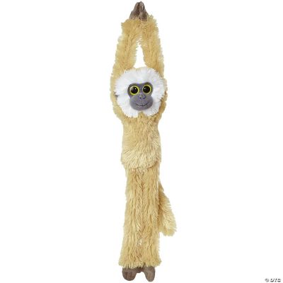 24" Aurora World Natural Hanging Chimp Plush Stuffed Animal Monkey, Tan