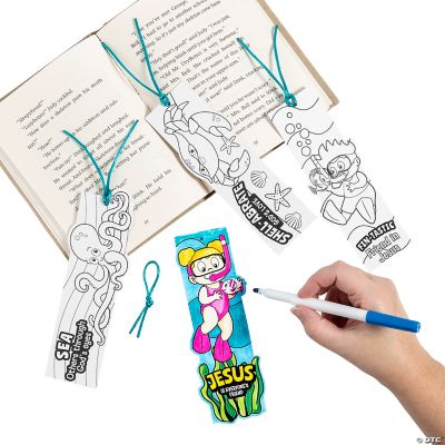 Color Your Own Under the Sea VBS Bookmarks - 12 Pc. - Discontinued