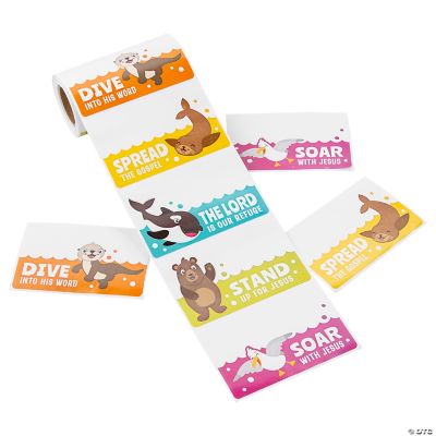 Rocky Beach VBS Name Tags/Labels - 100 Pc. - Discontinued