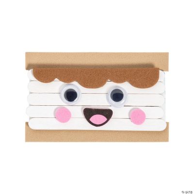 S’more Craft Stick Magnet Craft Kit - Makes 12 | Oriental Trading