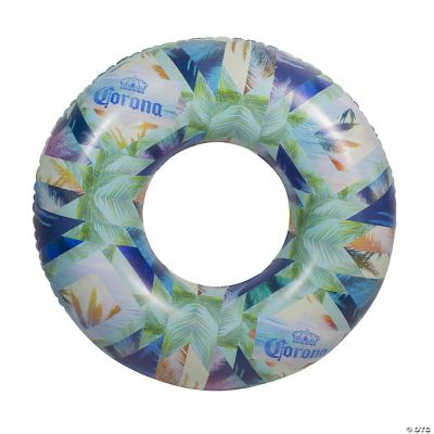 Northlight 36" Inflatable Corona Palm Trees Swimming Pool Tube Ring