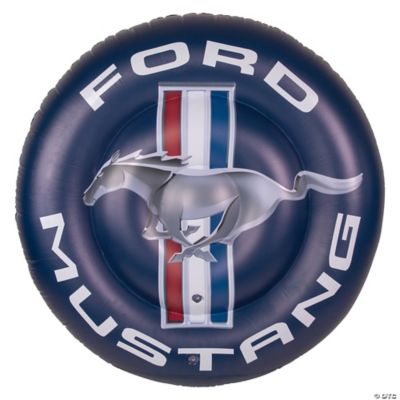 Northlight 46" Inflatable Round Ford Mustang Pool Float | Oriental Trading