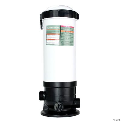 Northlight Automatic Off-Line Chlorinator Chemical Feeder 50lb Capacity ...