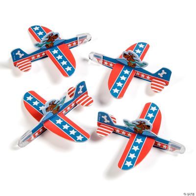 4 Bulk 48 Pc Mini Scooby Doo ™ Patriotic Gliders Oriental Trading
